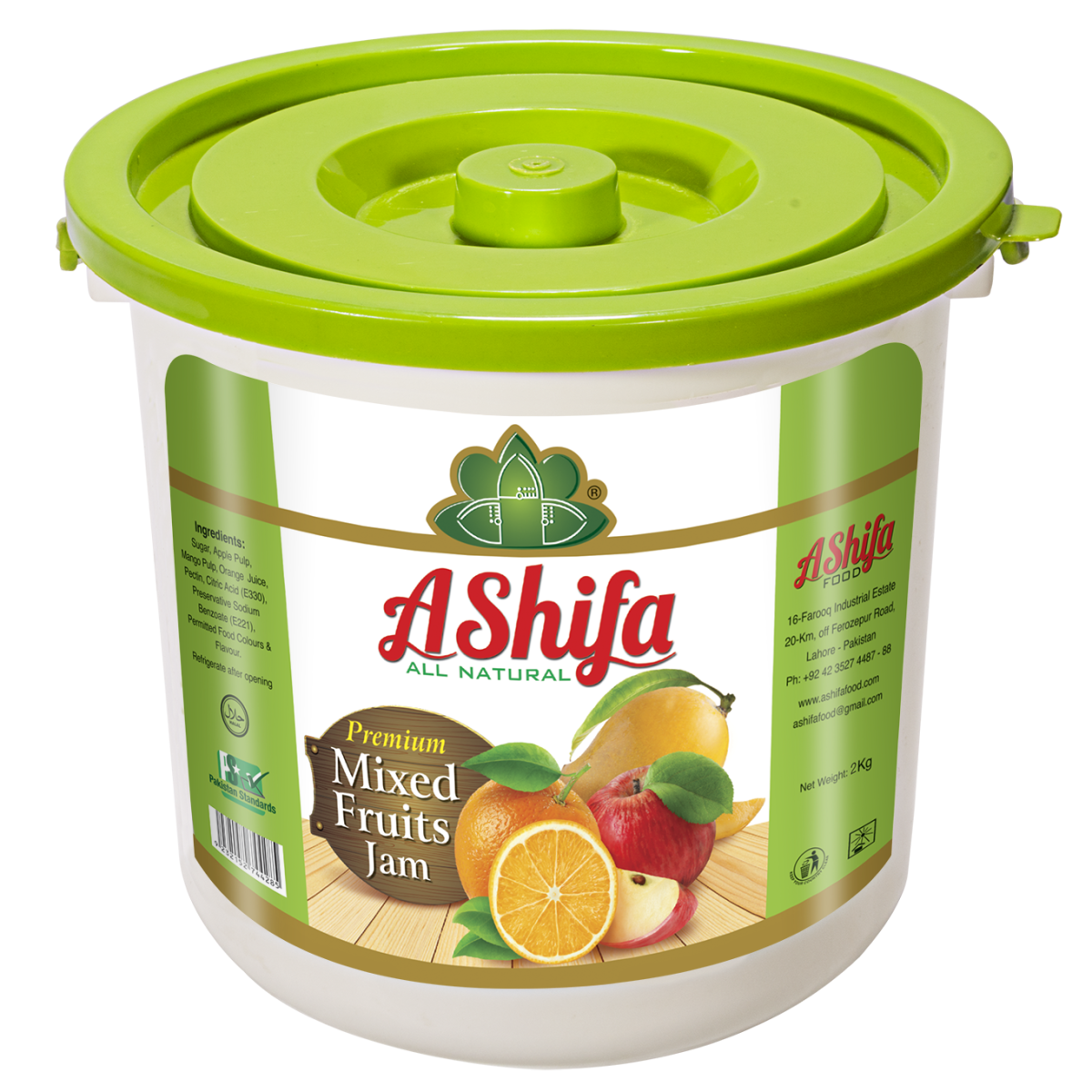 Pure Organic Mango Jam 2KG By Ashifa Foods - Ashifa Foods